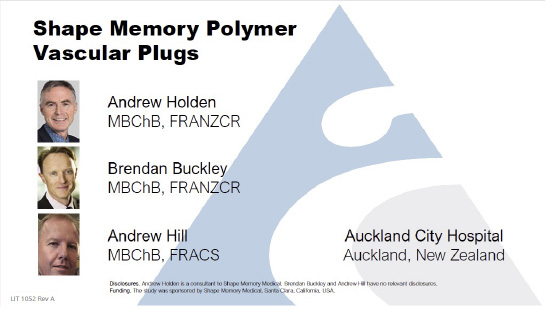 Evidence - Shape Memory Medical