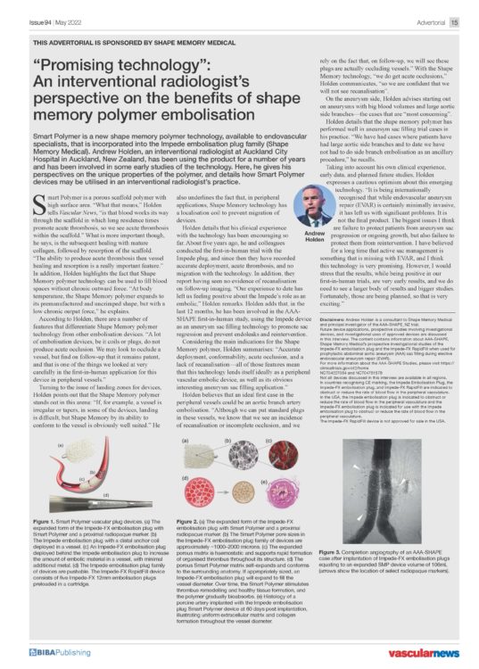 Evidence - Shape Memory Medical