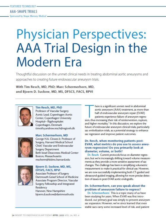 Evidence - Shape Memory Medical